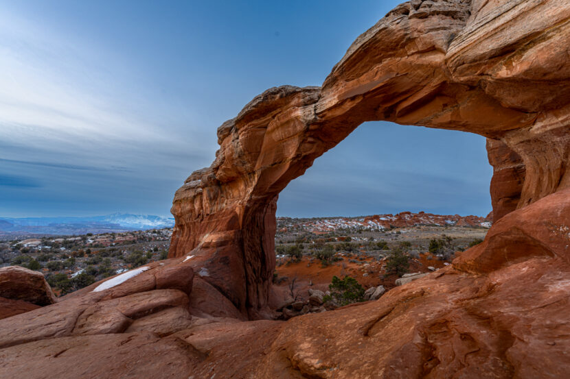 Broken Arch, The Fins and Sand Dune Arch - Arches NP, Moab,Utah - Part ...